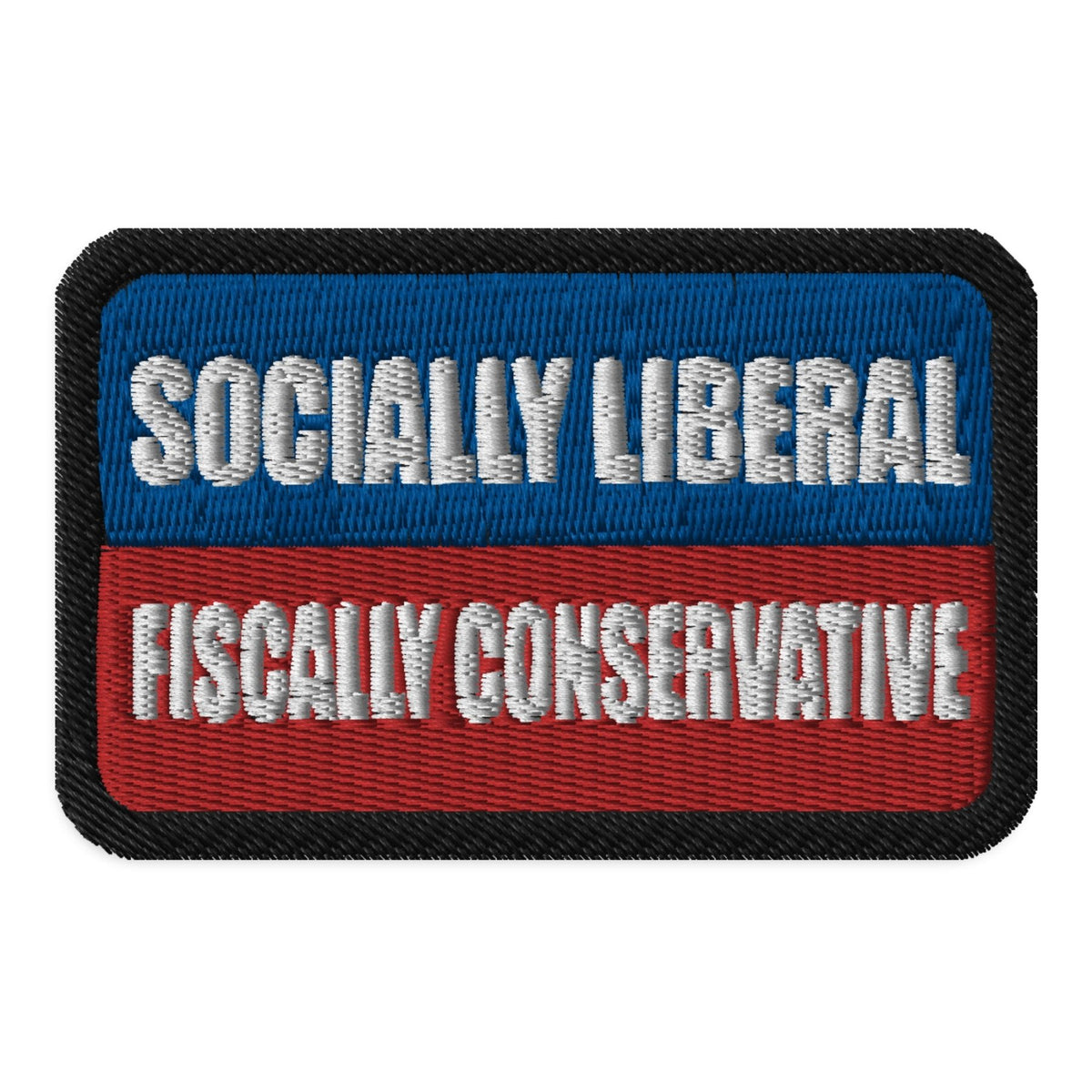 Socially Liberal Fiscally Conservative Patch Libertarian Country