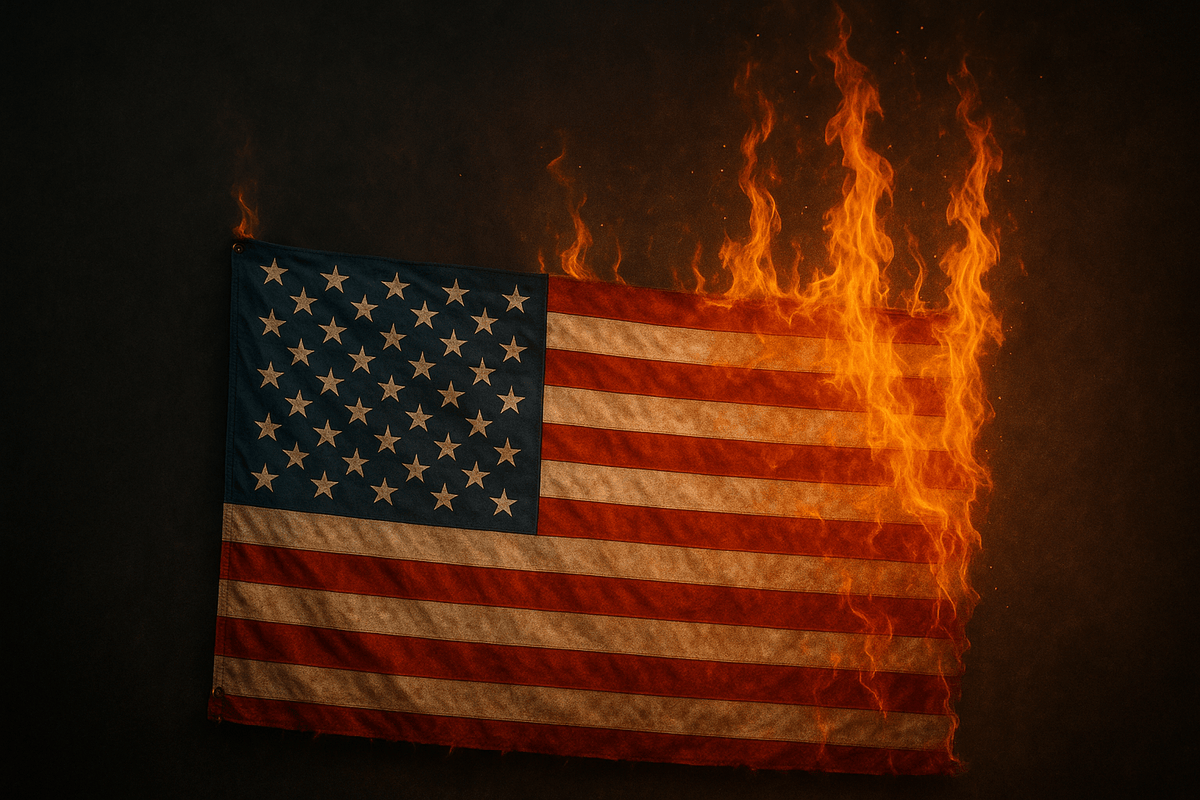 The Right to Burn the Flag Is the Right to Be Free – Libertarian Country