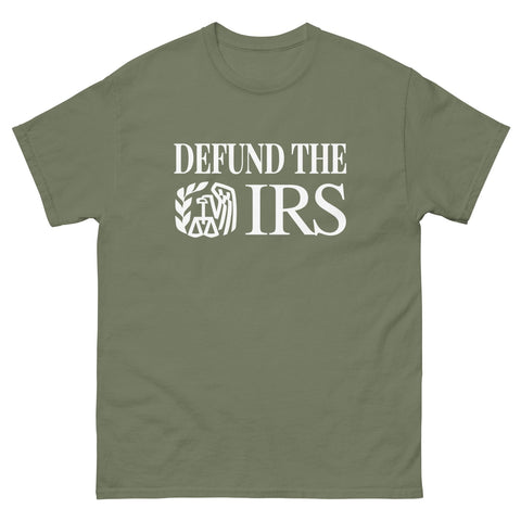 Defund The IRS Heavy Cotton Shirt – Libertarian Country