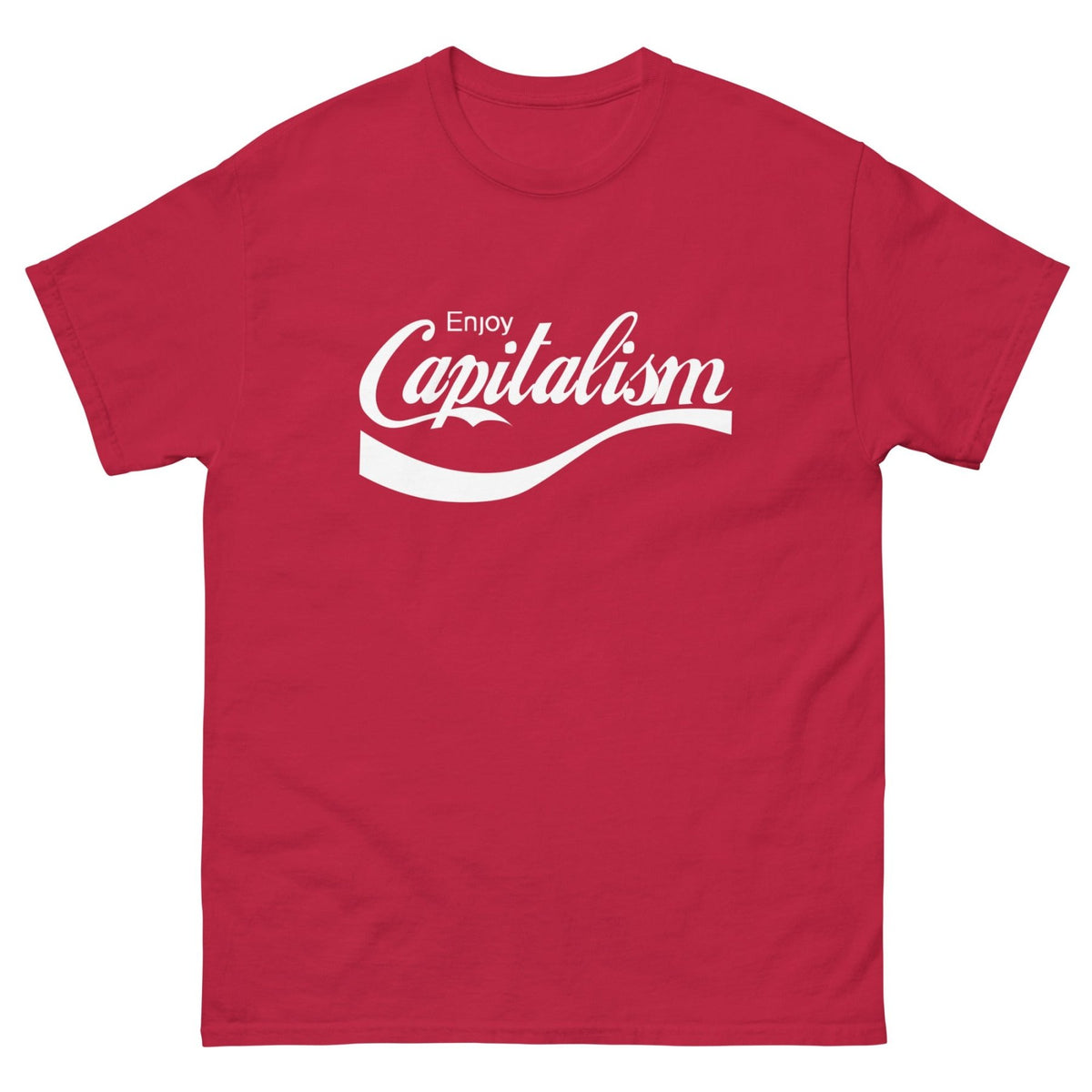 Enjoy Capitalism Heavy Cotton Shirt – Libertarian Country
