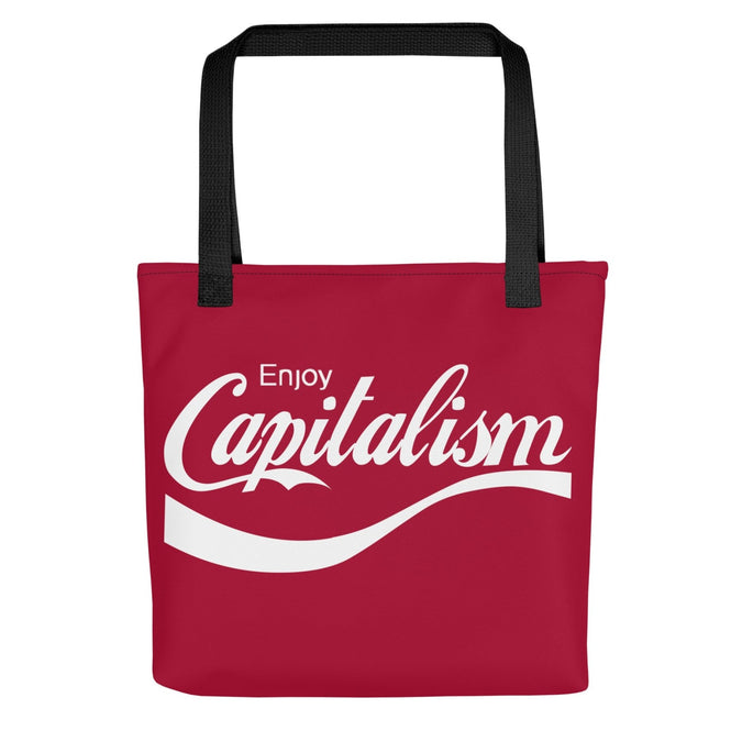 Enjoy Capitalism Tote Bag – Libertarian Country