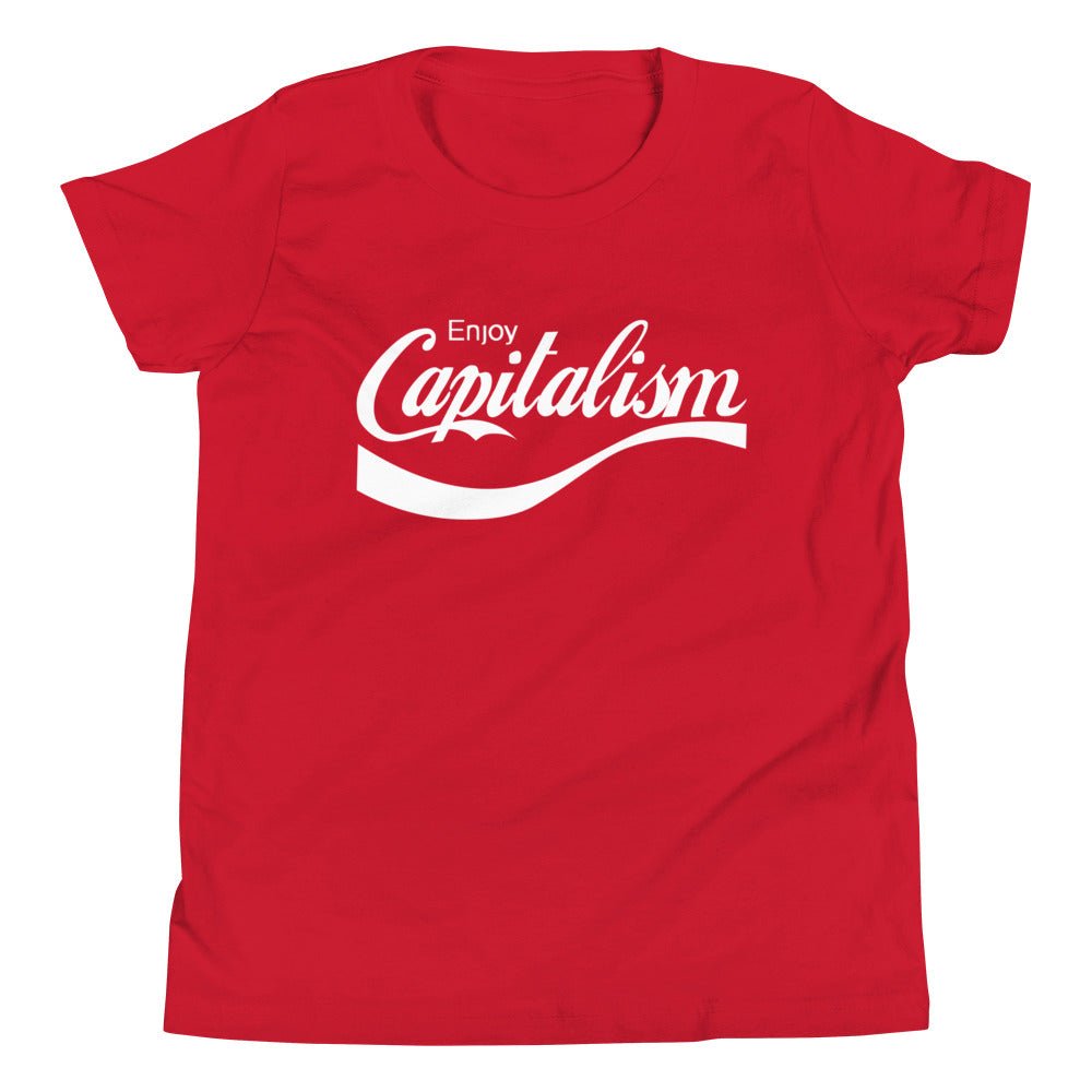 Enjoy Capitalism Youth Shirt – Libertarian Country
