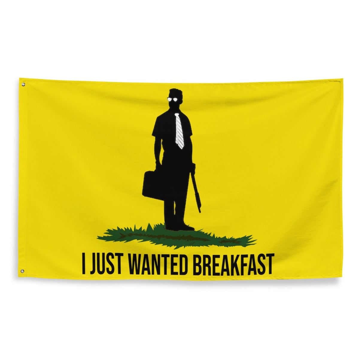 I Just Wanted Breakfast Falling Down Flag – Libertarian Country