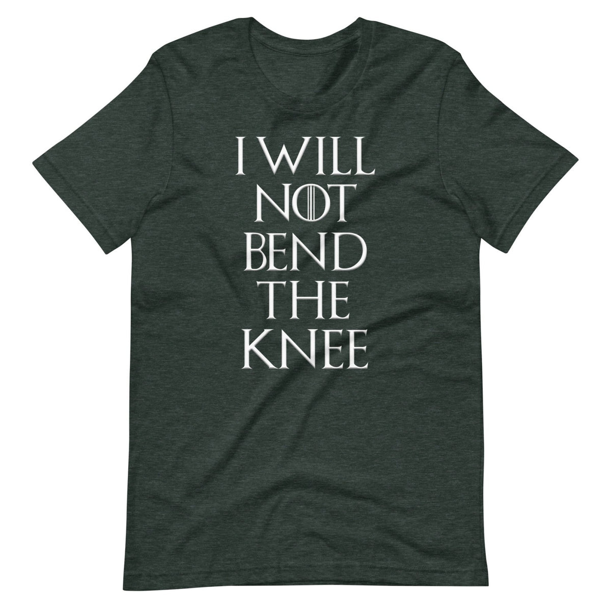 I Will Not Bend The Knee Shirt – Libertarian Country
