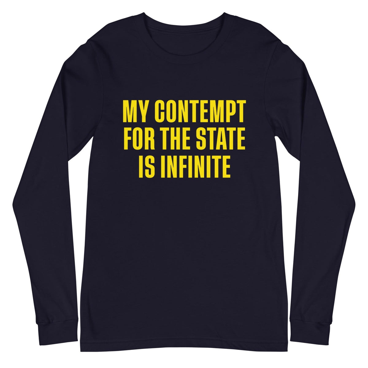 Javier Milei My Contempt For The State Is Infinite Long Sleeve Shirt ...