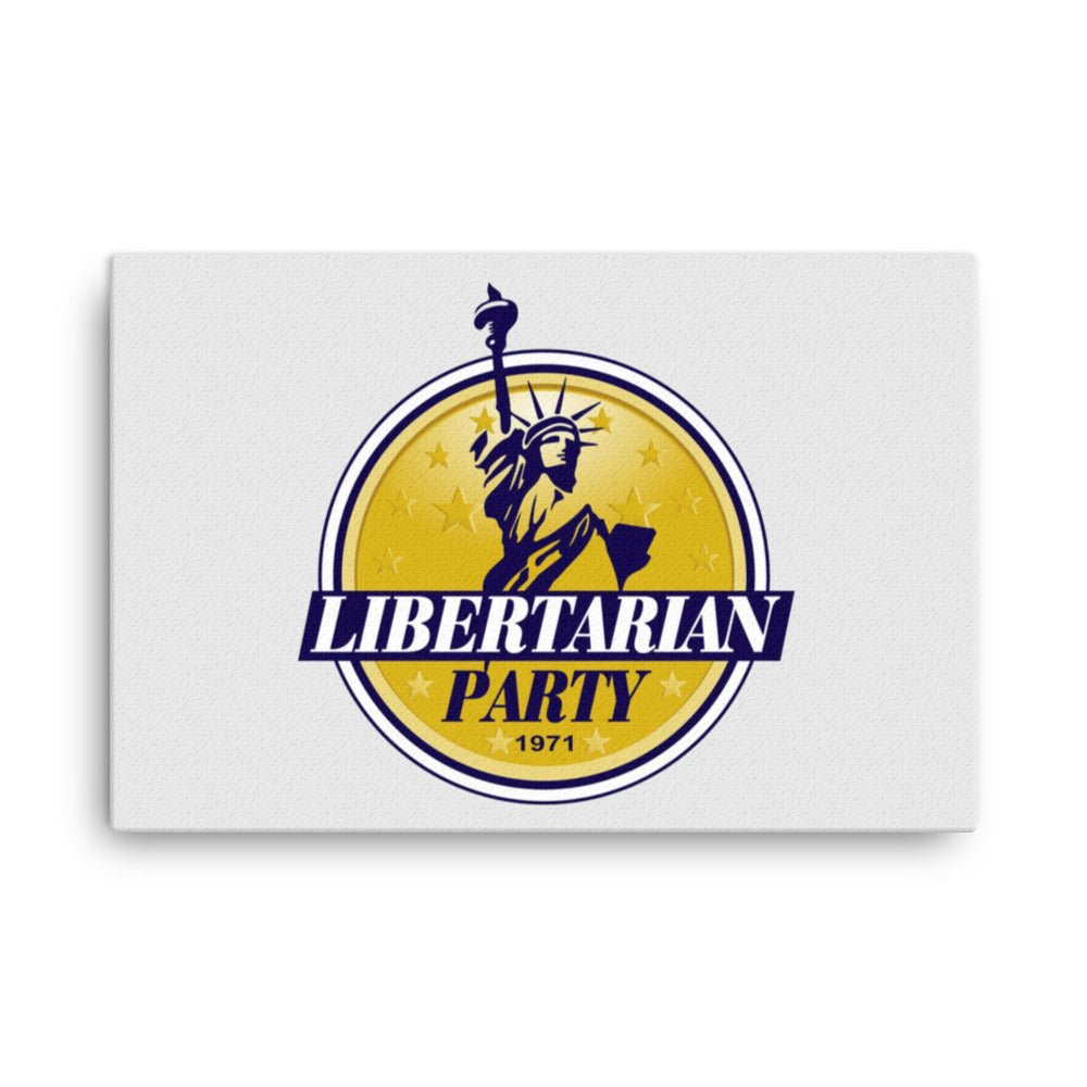 Libertarian Party Logo Canvas Print – Libertarian Country