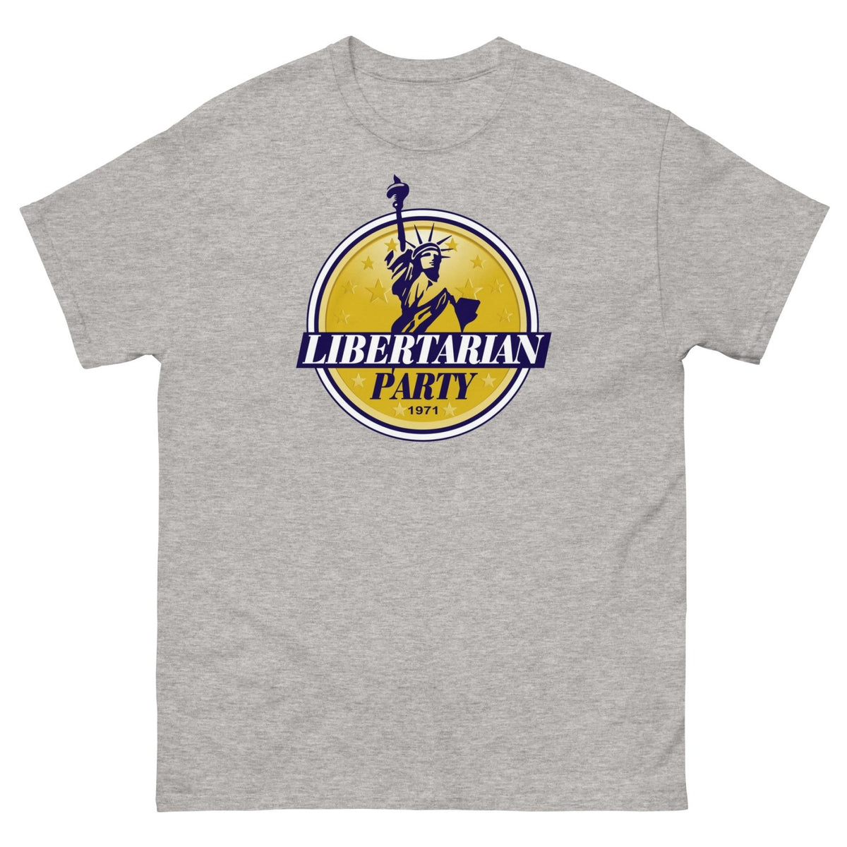 Libertarian Party Logo Heavy Cotton Shirt – Libertarian Country