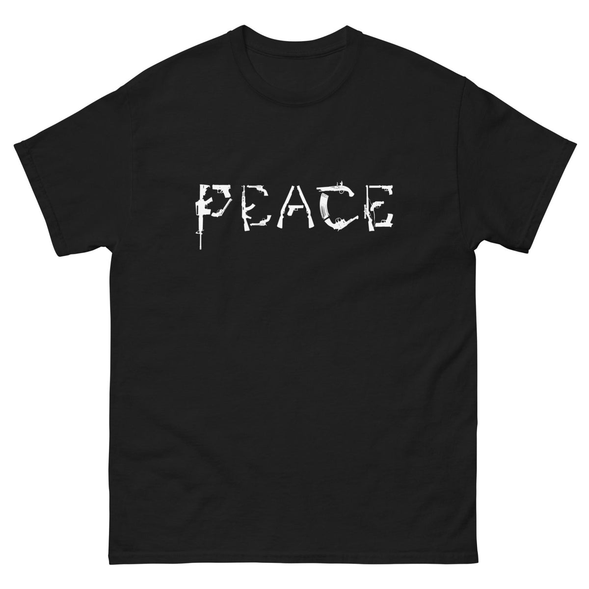Peace Gun Heavy Cotton Shirt – Libertarian Country