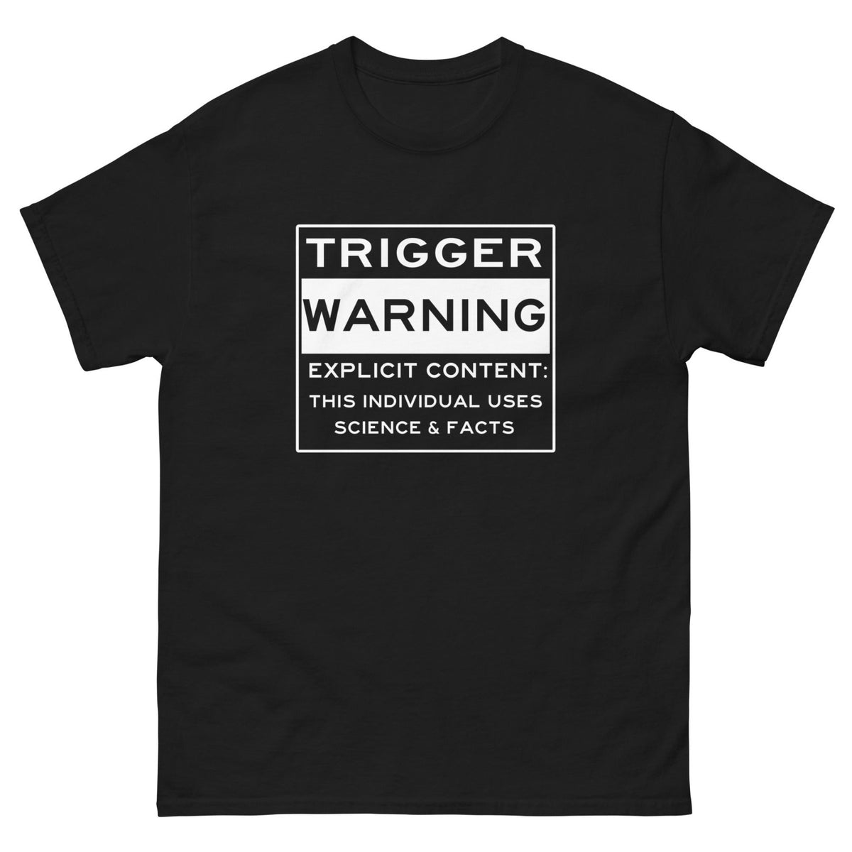 Trigger Warning Heavy Cotton Shirt – Libertarian Country